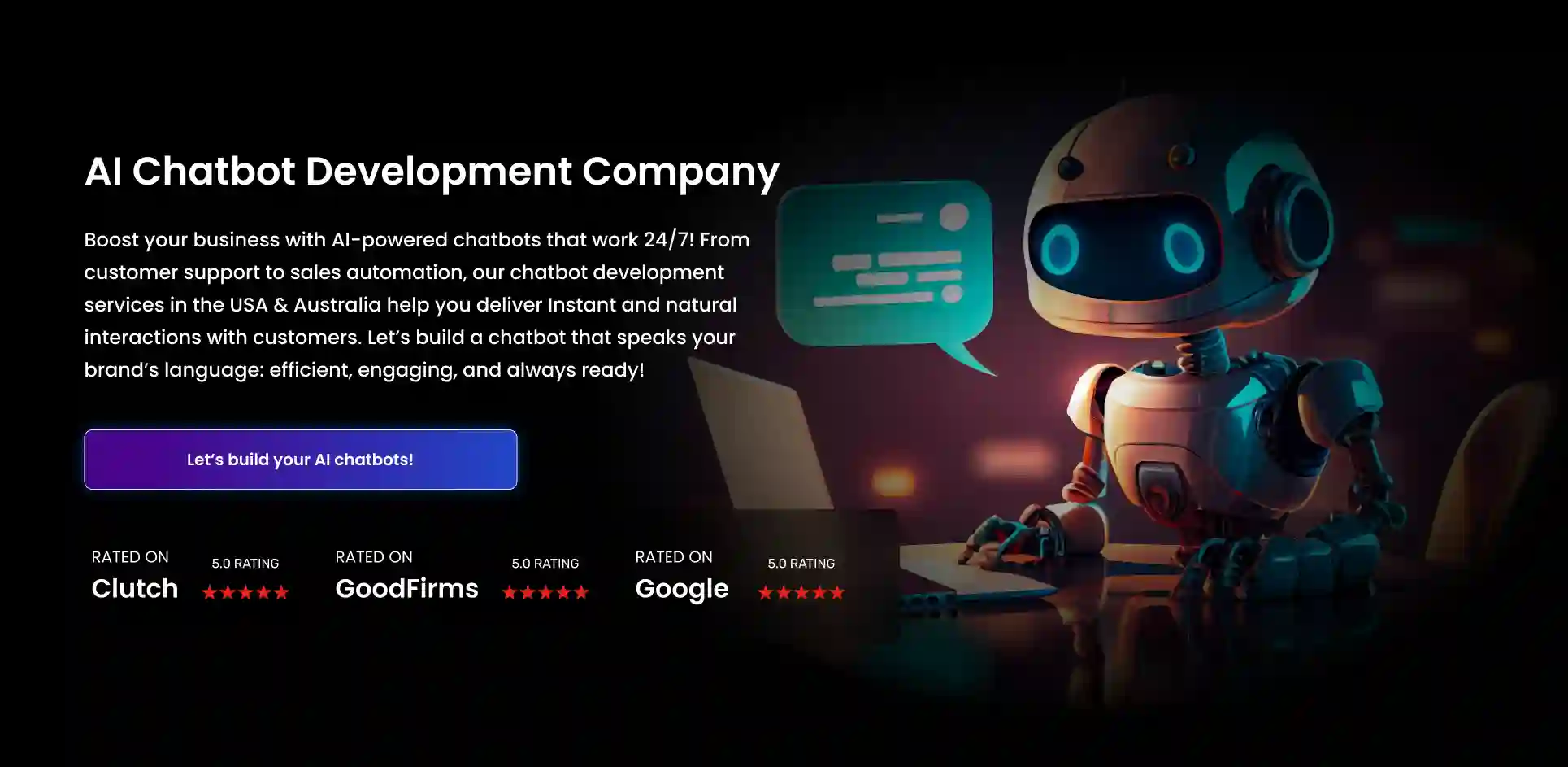AI Chatbot Development Company in Australia | Sunrise Technologies
