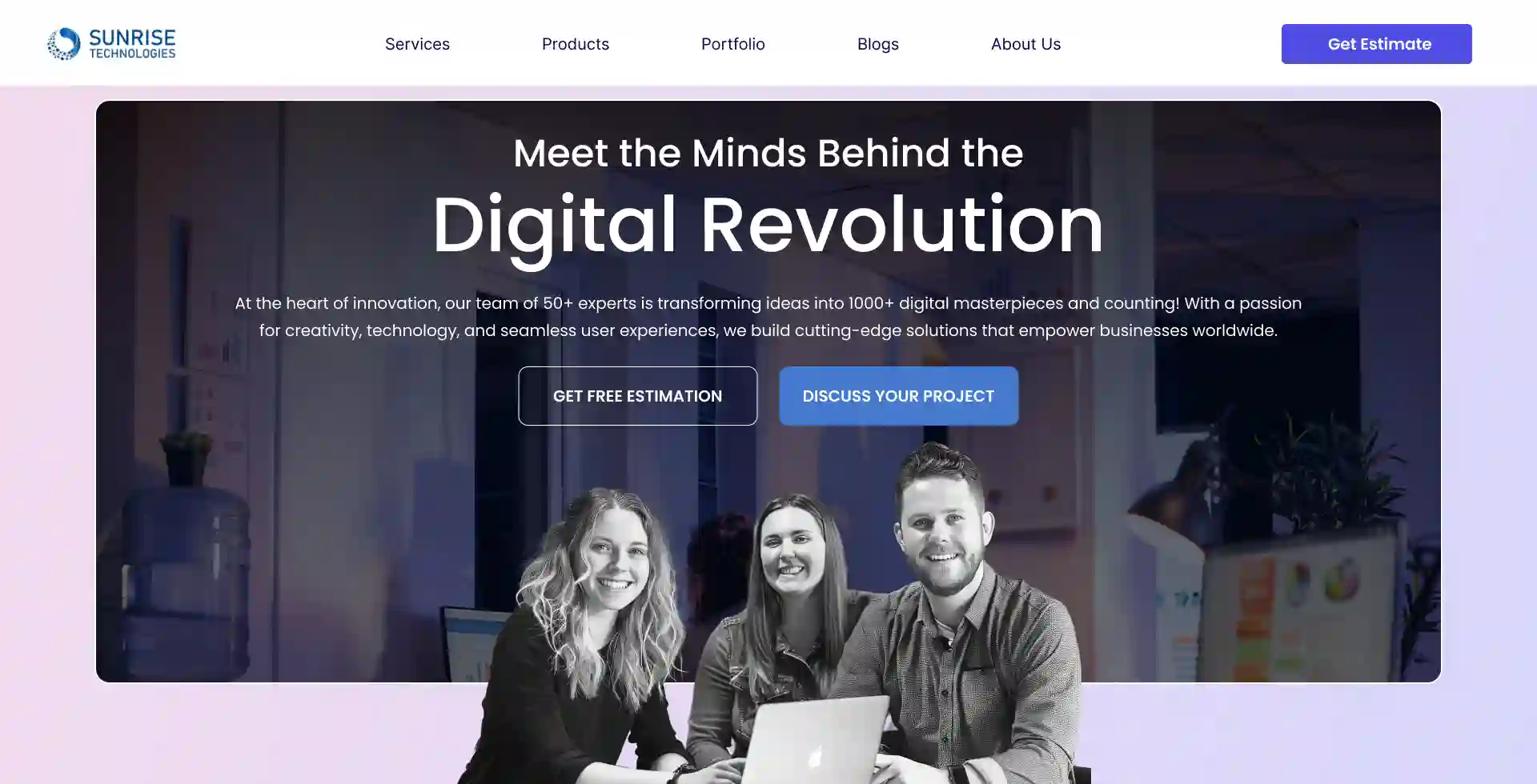 About Sunrise Technologies | Mobile App & Web Development Company