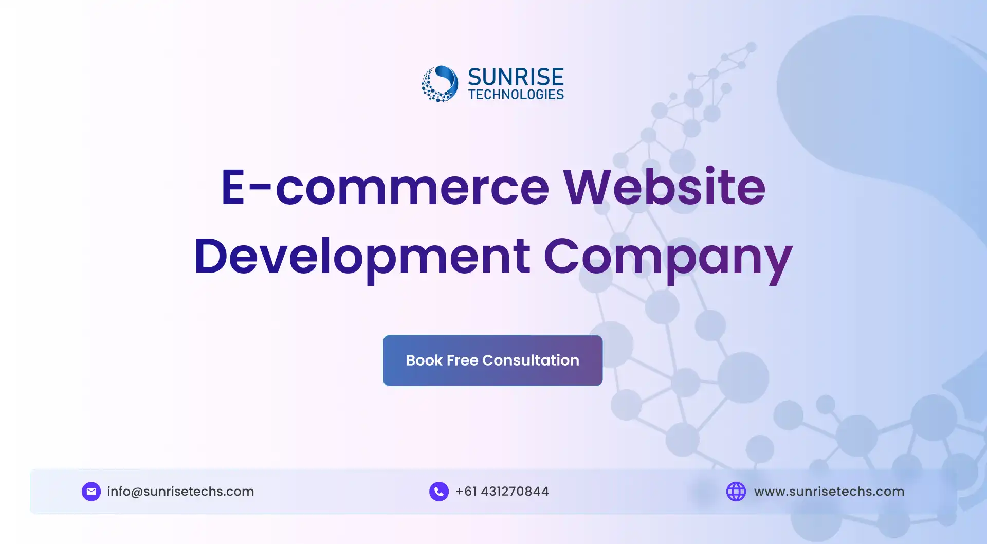 Ecommerce Website Development Company | Sunrise Technologies